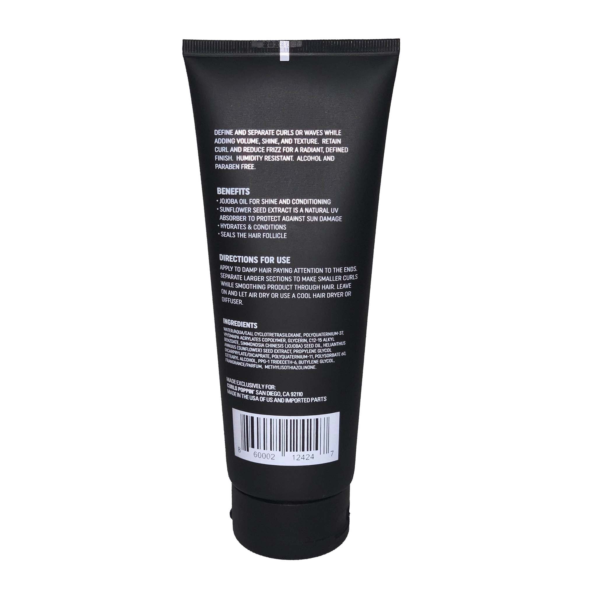 Curl Cream For Curly Hair | Hair Cream Curls | Curls Poppin’